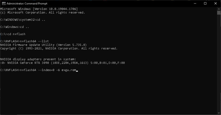 How to flash a GPU bios with NVflash - MyMiningRig