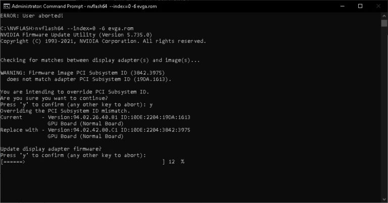 How to flash a GPU bios with NVflash - MyMiningRig
