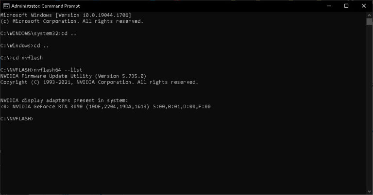 How to flash a GPU bios with NVflash – MyMiningRig